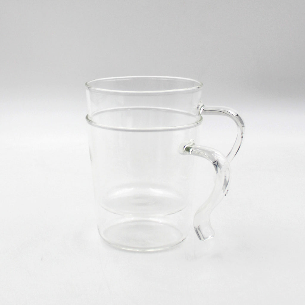 Stackable Glass Mug Set (2-piece) – TOIRO