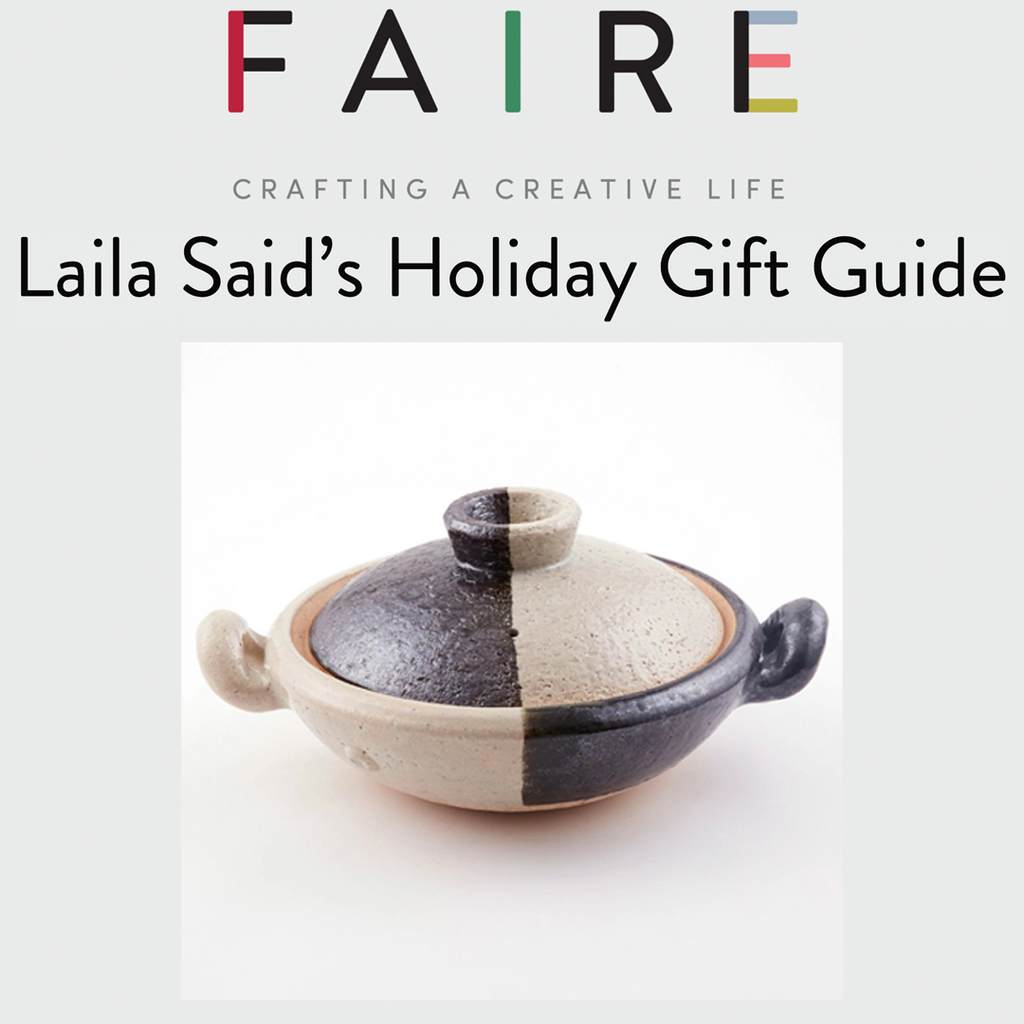 FAIRE's own Laila Said Features Classic-style Donabe Kofuku in Holiday ...