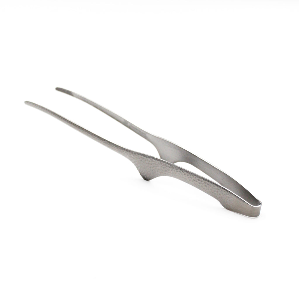 Stainless Steel Skinny Tongs Premium (Hammered Finish) – TOIRO