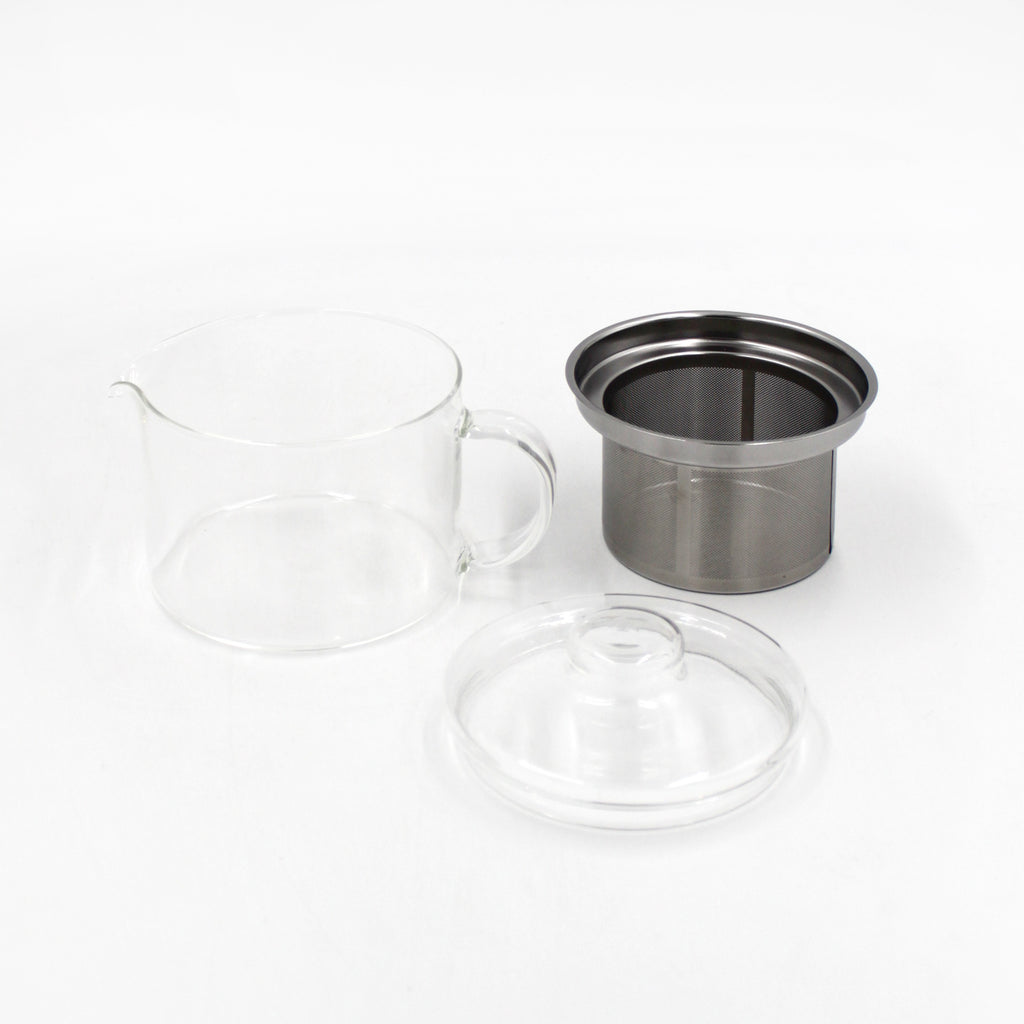 Straight Glass Tea Pot by Common – TOIRO